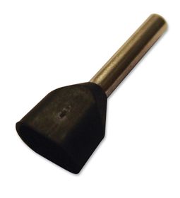 Jst (TWE1.5-12) Wire Ferrule, Twin Entry, Twin Wire, 16 AWG, 1.5 mm² ...