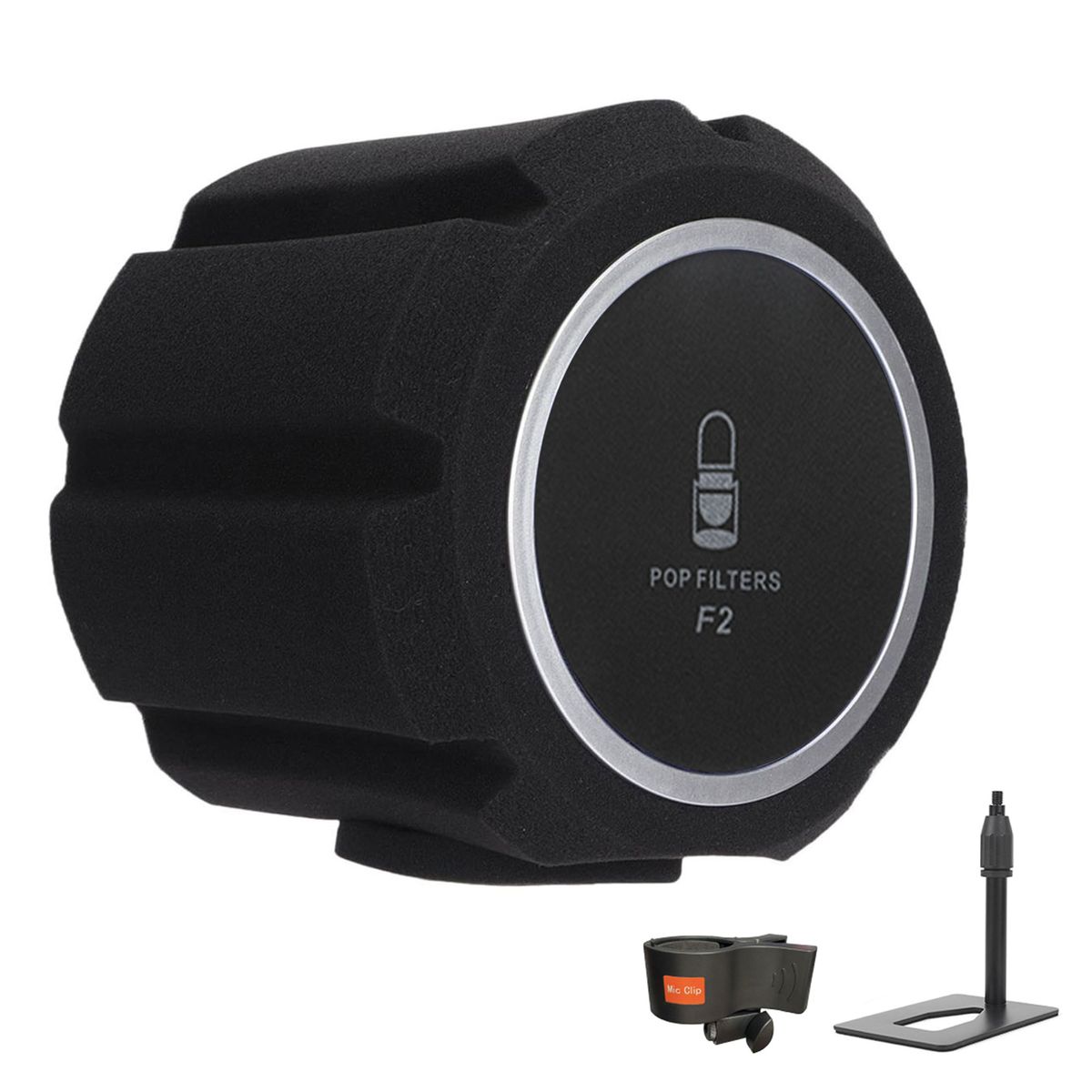 Microphone Windscreen Windproof Foam Mic Cover Screen Noise Reduction ...