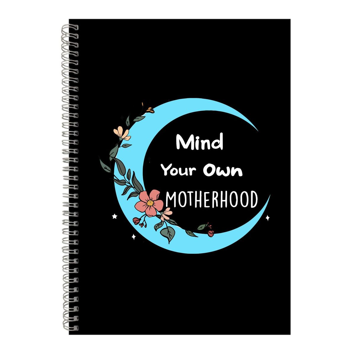 Motherhood A4 Notebook for Mothers Day Women Graphic Mom Sayings ...