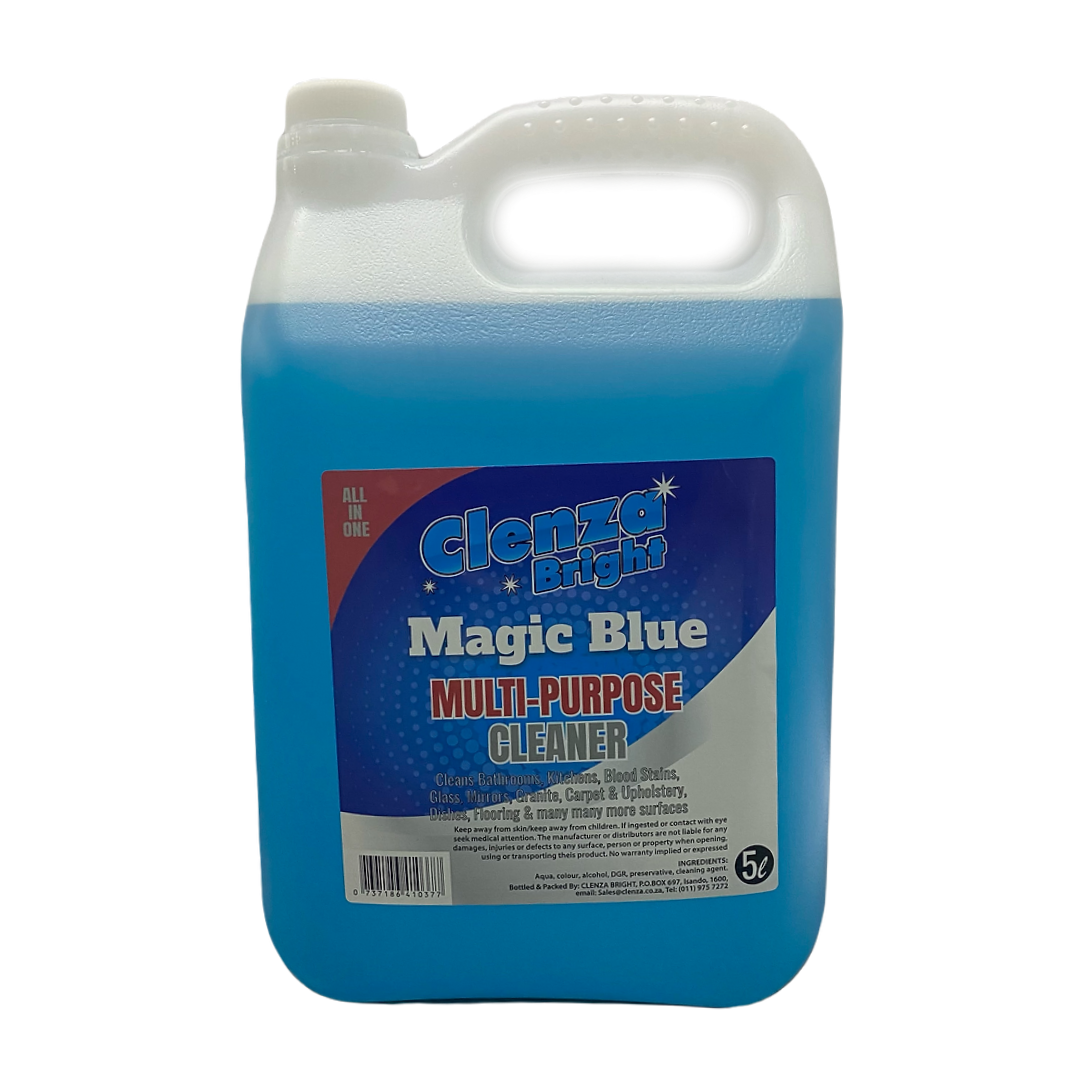 Clenza Bright - Multi-Purpose Cleaner Magic Blue 5L | Shop Today. Get ...
