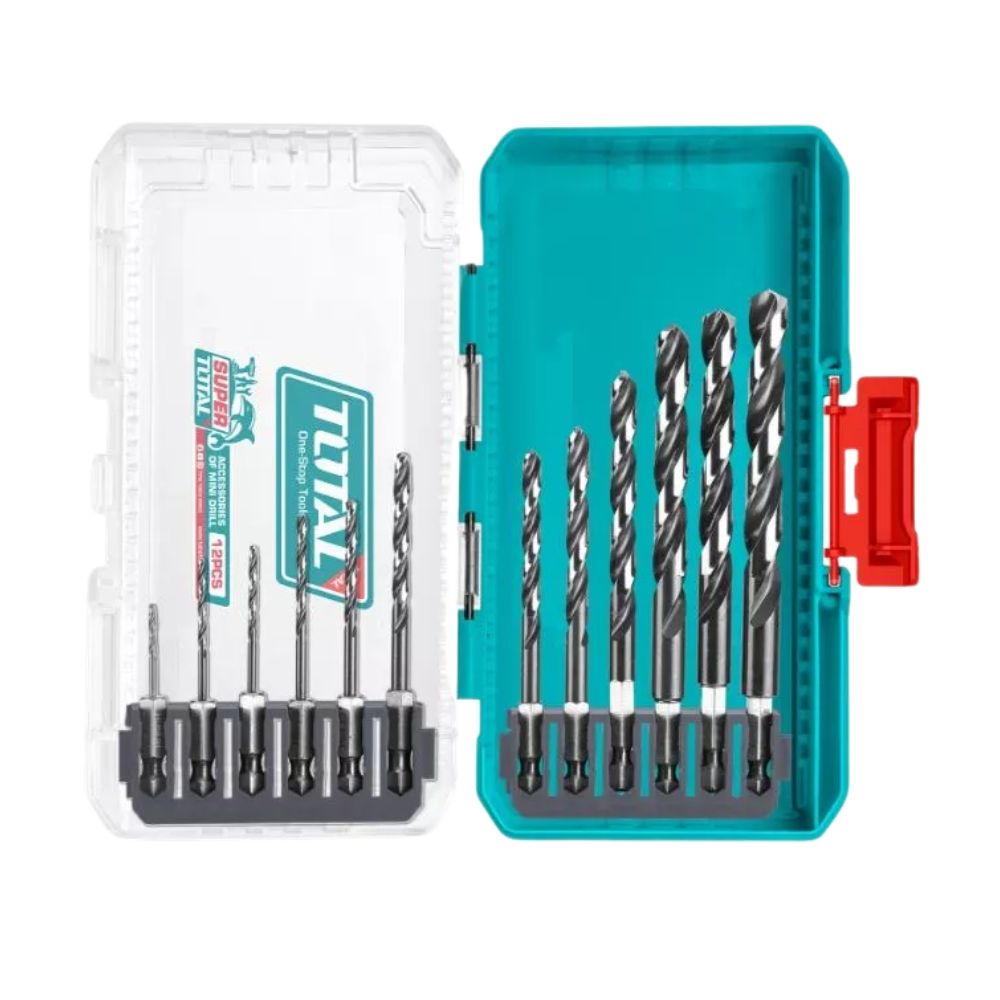 Total Tools - HSS Drill Bits Set 12 piece | Shop Today. Get it Tomorrow ...