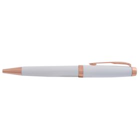 Marco Copper Crest Ball Point Pen [White] | Shop Today. Get it Tomorrow ...