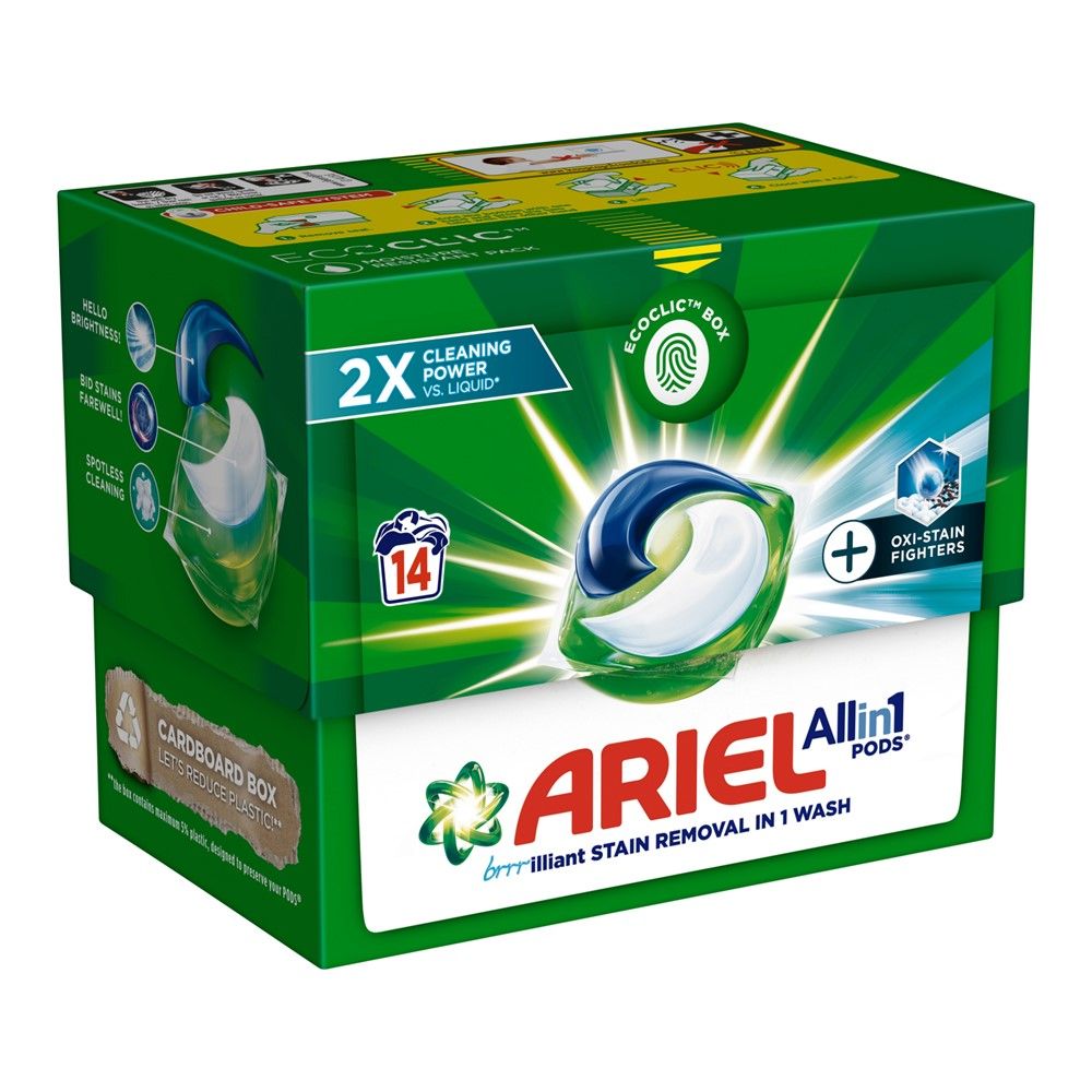 Ariel Pods 3in1 Washing Capsules - 14s | Shop Today. Get it Tomorrow ...