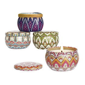 Assorted Scented Candles with Flowers - 4 Pack | Shop Today. Get it ...