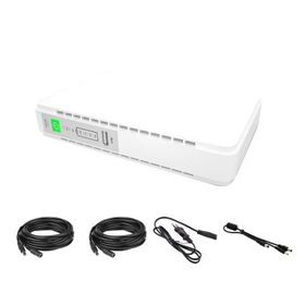 Mini DC UPS for Wi-Fi Routers with 5 Meters DC Power Extension Cable ...
