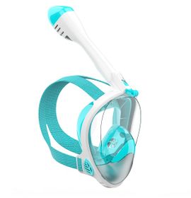 Jack Brown 180 Degrees View Easy Breath Full Face Snorkeling Mask (L-XL ...