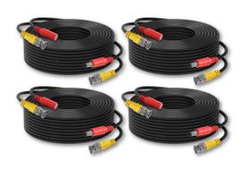 CCTV Camera Cable 30m Power & Video Ready Plug and Play SET Of 4 | Shop ...