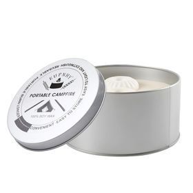 Portable Campfire 3-5 Hours of Burn Time Reusable Fire Pit for Camping ...