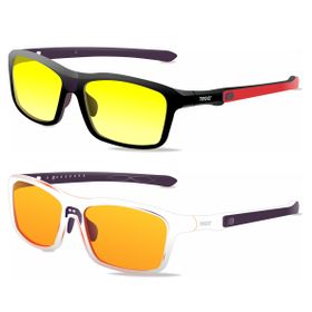 TROO Gaming Full Tilt BLADE Series Blue Light Blocking Glasses Set ...