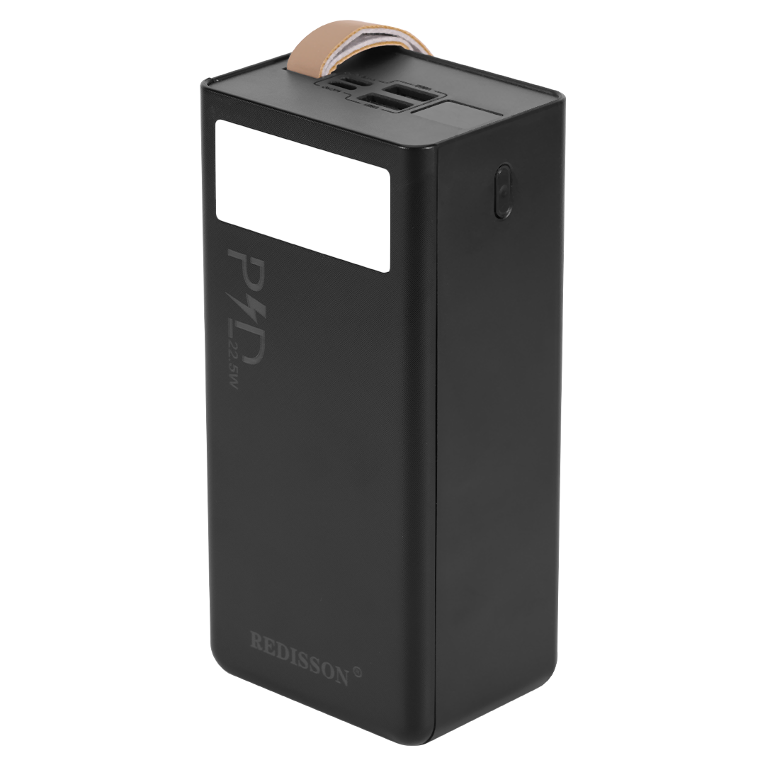 Redisson 40000mAh Power Bank 22.5W PD Fast Charging with LED Light ...