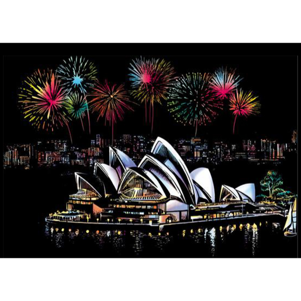 ScratchArt - Sydney Opera House | Shop Today. Get it Tomorrow ...