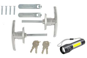 Complete 2 Piece Canopy T-Piece Lock with Keys and Torch | Shop Today ...