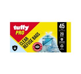 Tuffy Pro Clear Refuse Bags 45s | Shop Today. Get it Tomorrow ...