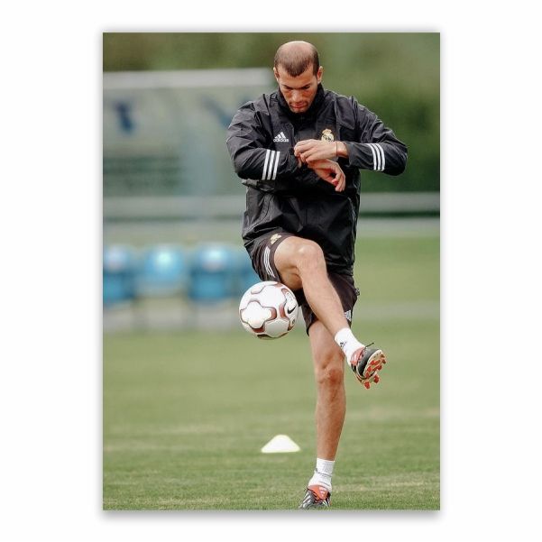 Zidane Training Session Poster - A1 | Shop Today. Get it Tomorrow ...