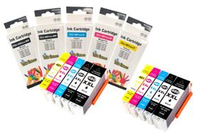 Vivid Colours Canon 480 XXL/481 XXL Ink Cartridge Multi -Compatible x2 ...