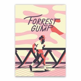 Forrest Gump Run Poster - A1 | Shop Today. Get it Tomorrow! | takealot.com