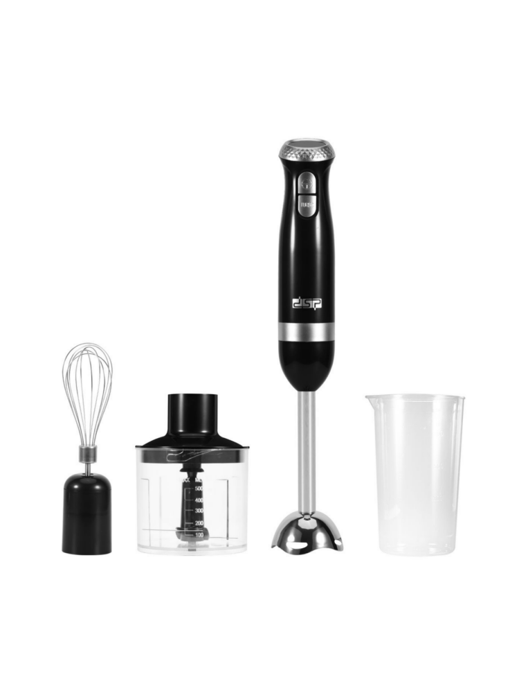 DSP 4-in-1 Multi-Use Hand Blender with Stainless Steel Blades-Bowl ...
