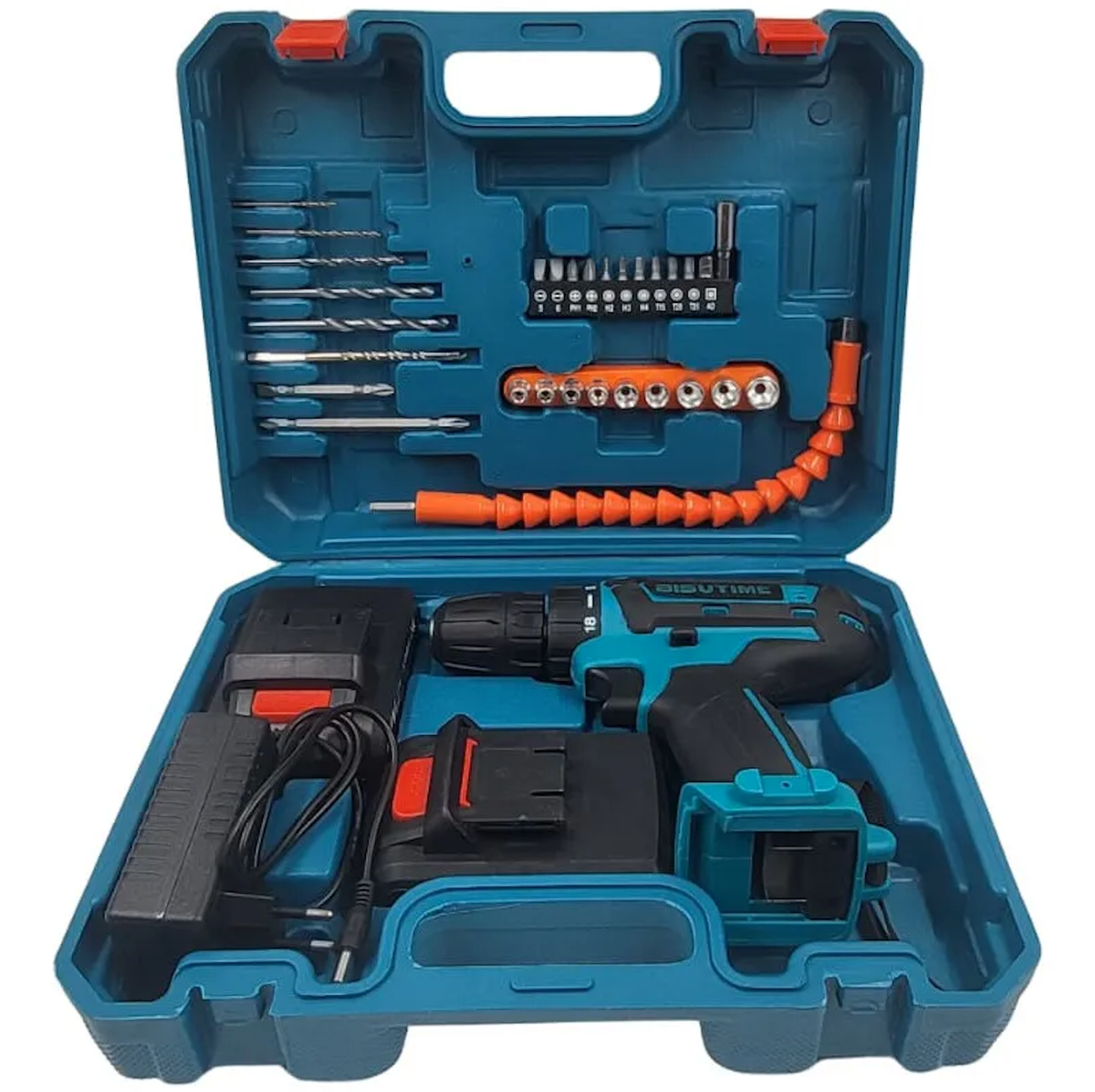 AG-62 Cordless Rechargeable Lithium-Ion Drill and Screwdriver Set 24V ...