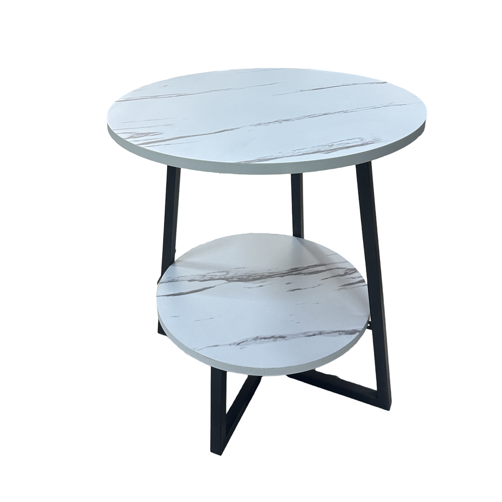 Double layered personalized small coffee table, living room sofa side ...