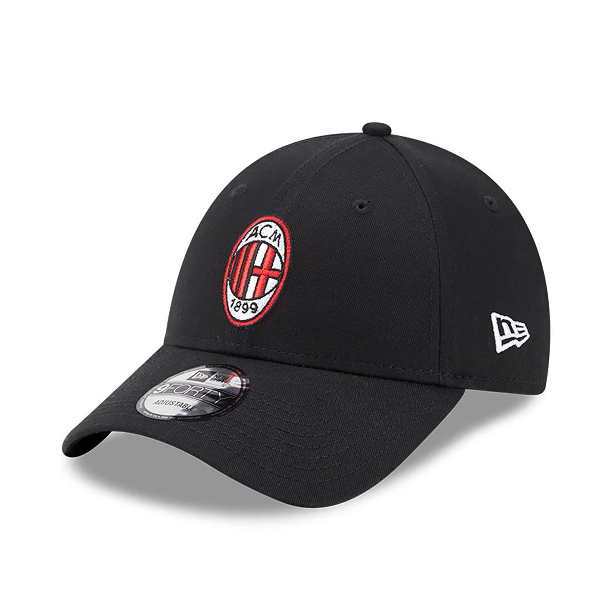 AC Milan Black 9FORTY Adjustable Cap | Shop Today. Get it Tomorrow ...