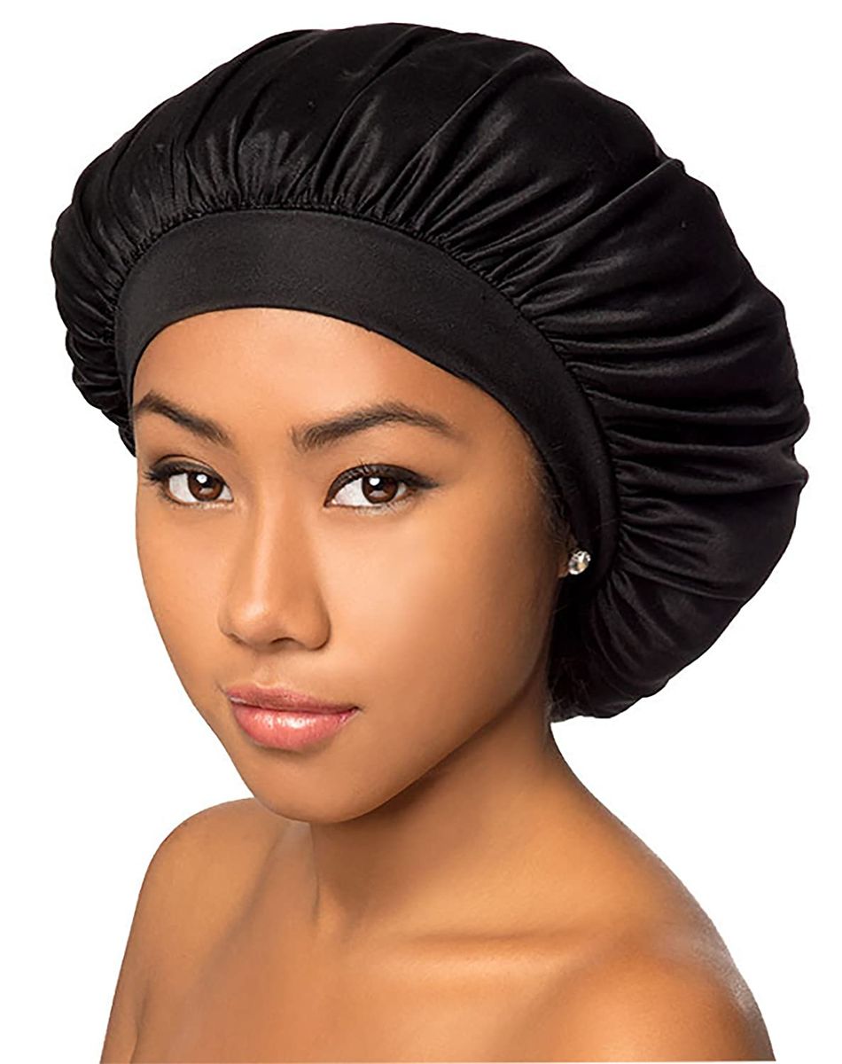 Fashion Satin Silk hair Bonnet Sleep Cap | Shop Today. Get it Tomorrow ...