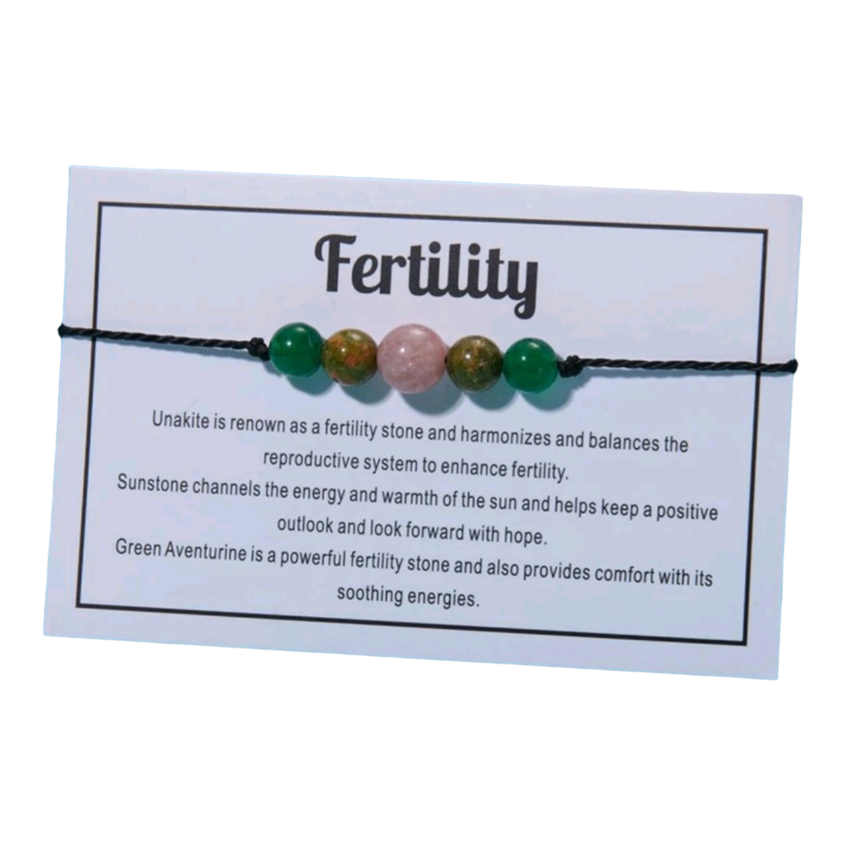 Natural Stone Fertility Bracelet | Shop Today. Get it Tomorrow ...