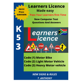 2025 Pass Edition K53 Learner's License SA Test Book | Shop Today. Get ...