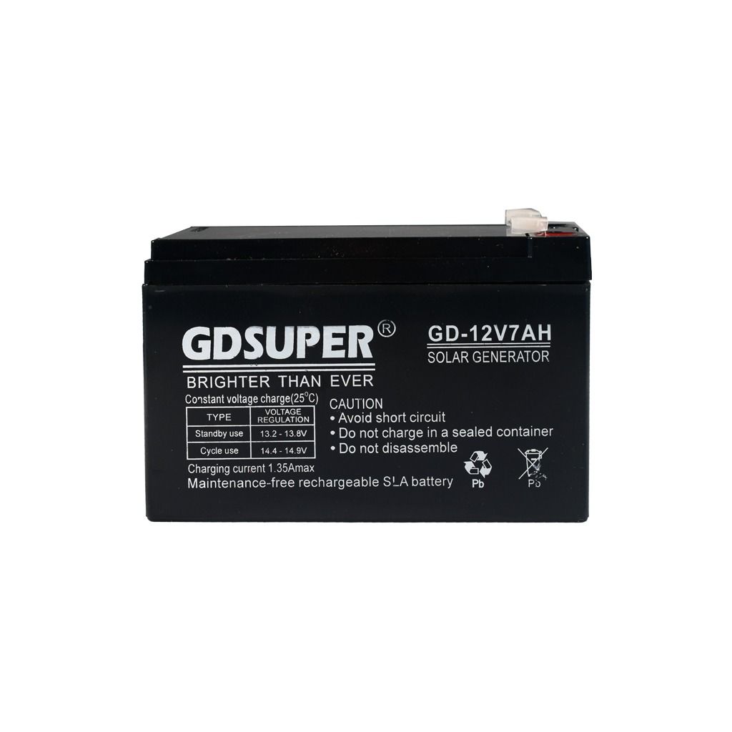 Solar Battery/Generator GD-12V 7AH | Shop Today. Get it Tomorrow ...