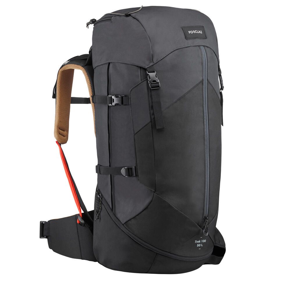Forclaz Men's Trekking Backpack - Mt100 Easyfit | Shop Today. Get it ...