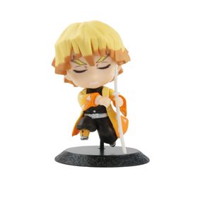 Demon Slayer Anime Zenitsu Agatsuma Sleeping Cute Chibi Mini Figure ...
