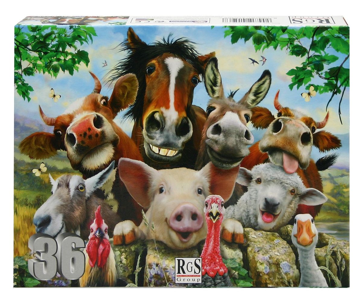 RGS Group Farm Selfie 36 piece jigsaw puzzle | Shop Today. Get it ...