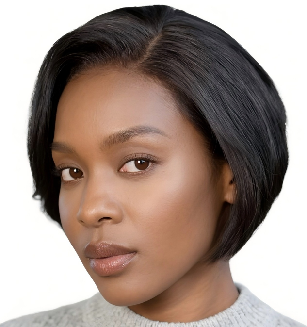 Straight Pixie Cut Wig -SUNRAY Glueless Short Wig, 100% Virgin Human ...
