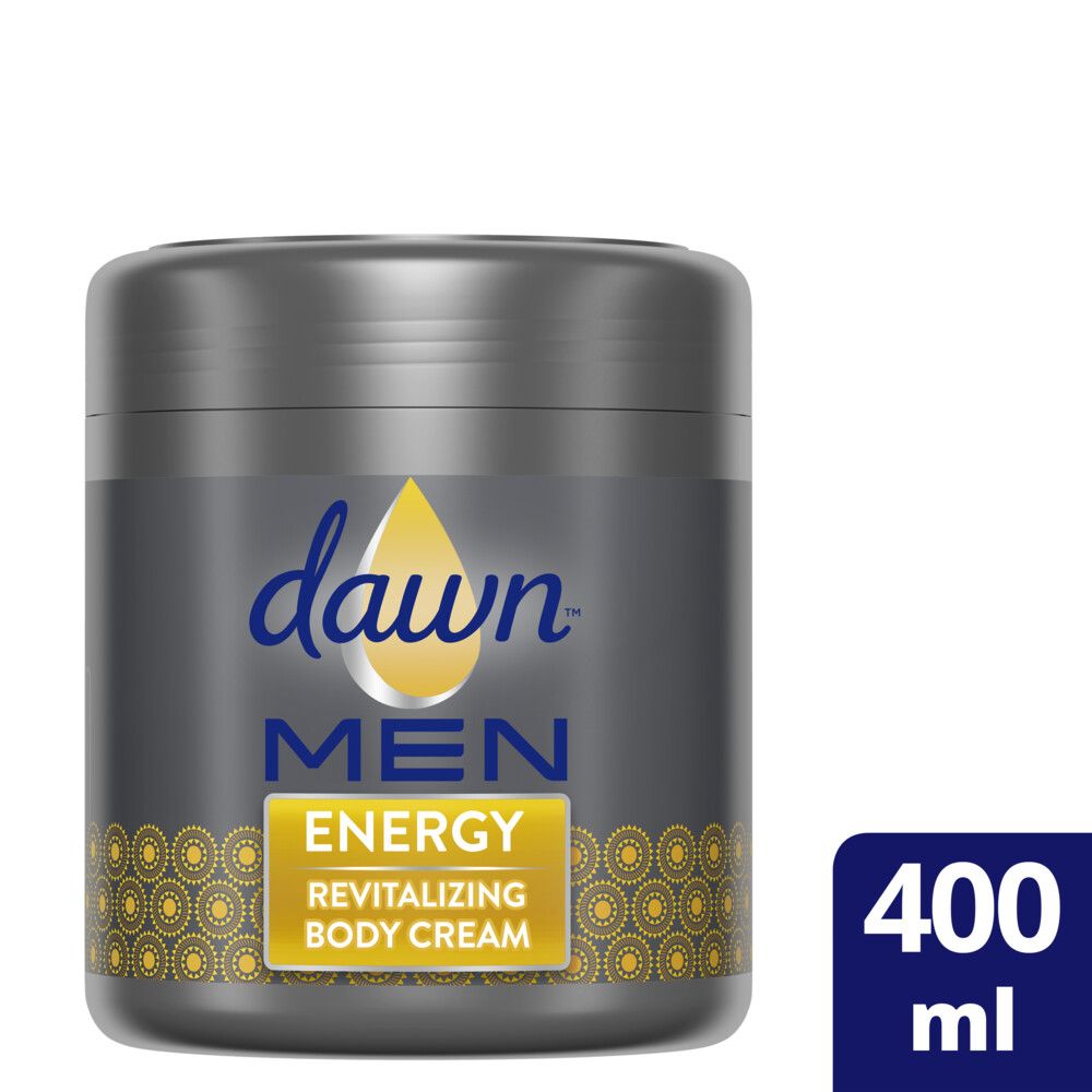 Dawn MEN Energy Moisturizing Body Cream for Dry Skin 400ml | Shop Today ...