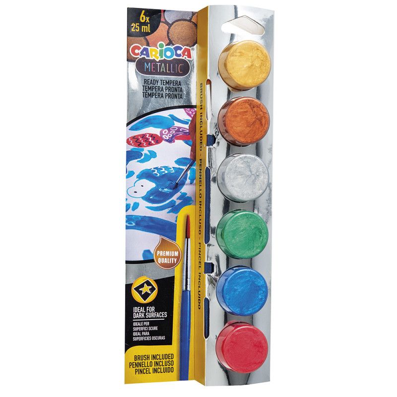 Carioca Metallic Tempera Paint | Shop Today. Get it Tomorrow ...