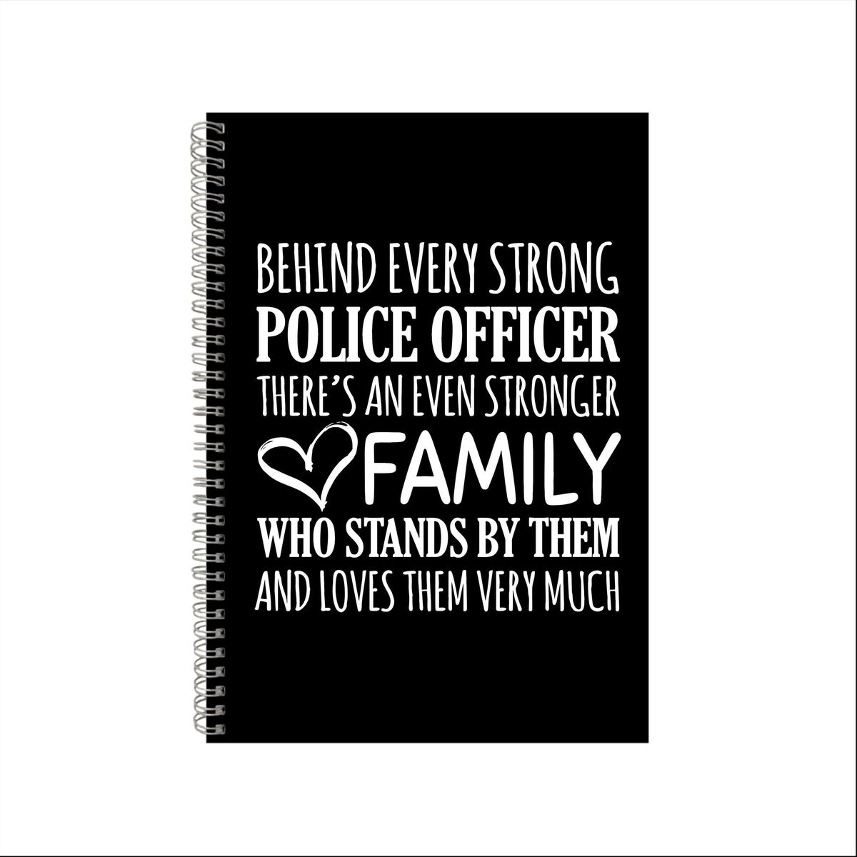 Police Officer Notebook Gift Idea- A4 Notepad 18 | Shop Today. Get it ...