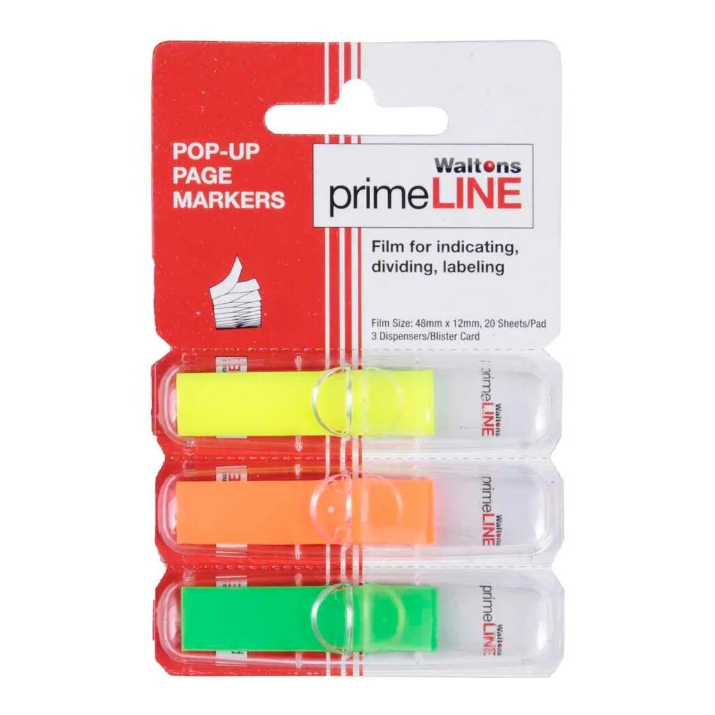Primeline Flag Marker 12mm 60 Flags Pack of 3 x4 | Shop Today. Get it ...