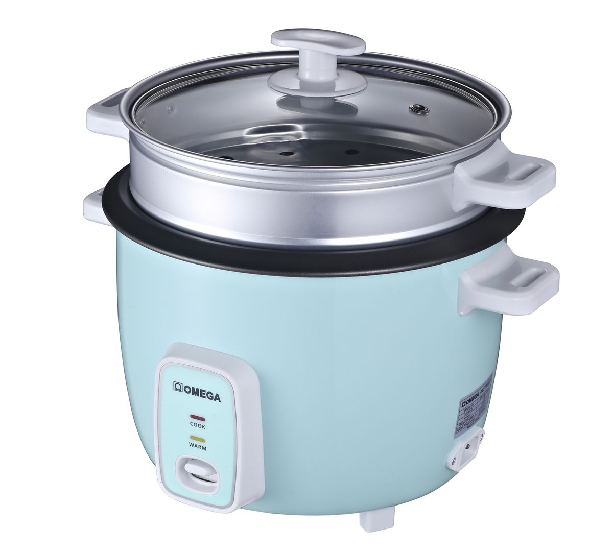 Omega Vintage Rice Cooker and Steamer 1,8L - Mint Green | Shop Today ...