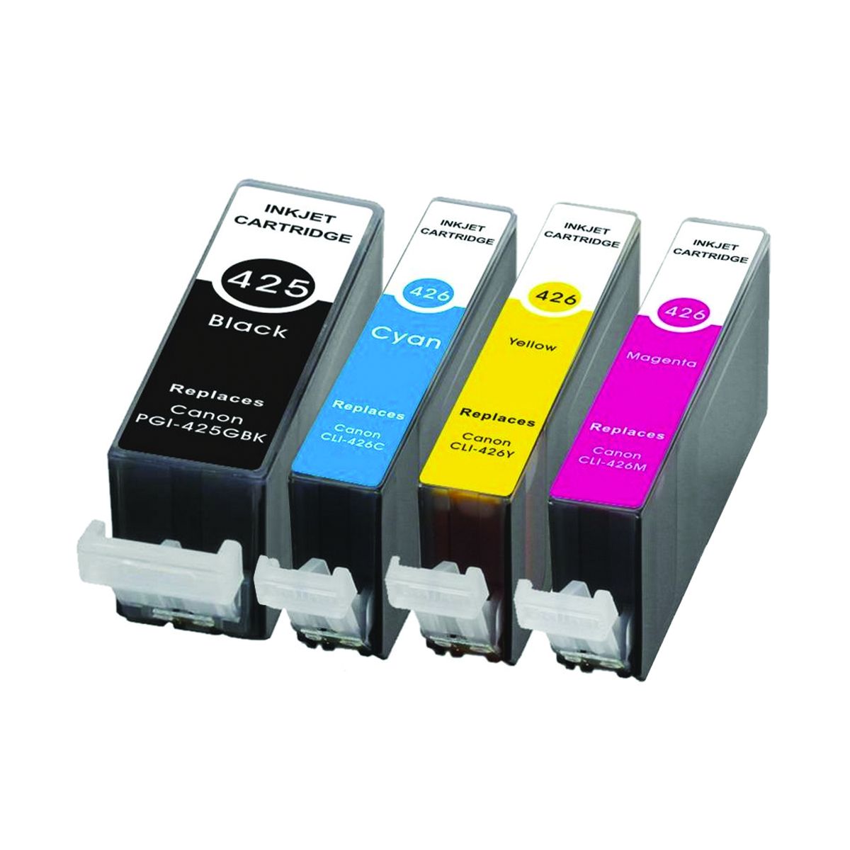 Compatible Canon PGI425 & 426 ink cartridge combo pack- B/ C/ M/ Y ...