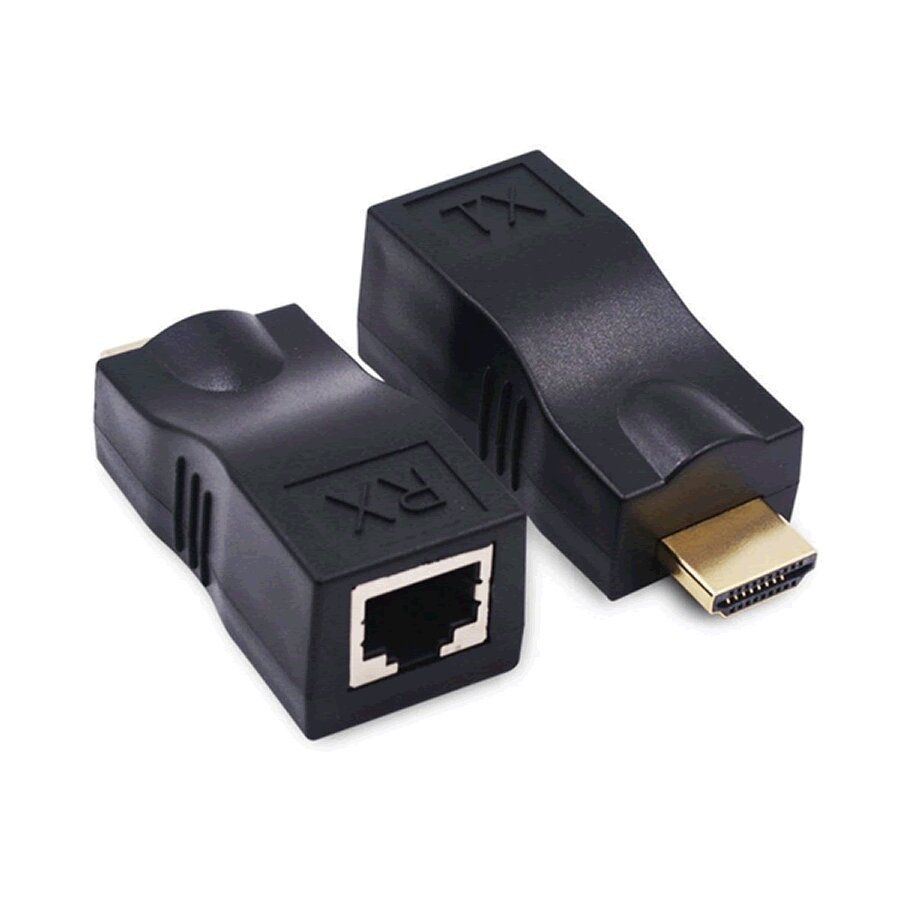 2PCS 4K HDMI Extender To RJ45 By Cat 5e/6 Ethernet Cable | Shop Today ...