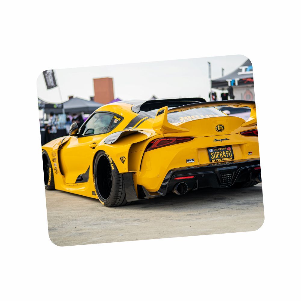 Toyota Supra JDM Yellow Themed Mouse Pad | Shop Today. Get it Tomorrow ...