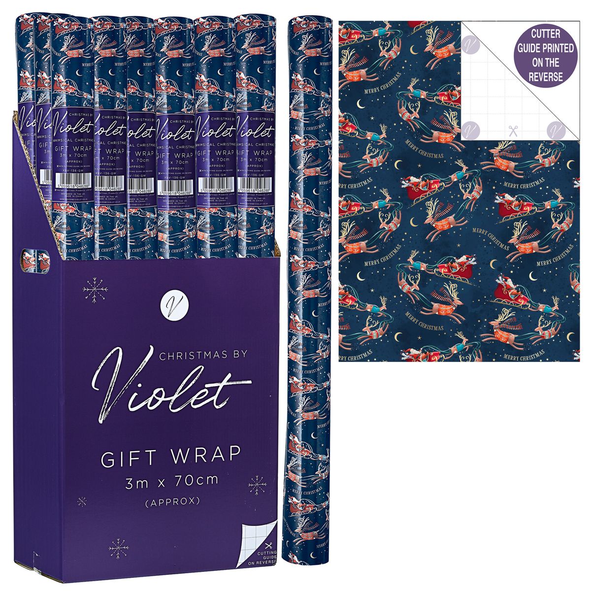 Christmas Gift Wrap Rolls 18/Bulk - Whimsical Christmas | Shop Today ...