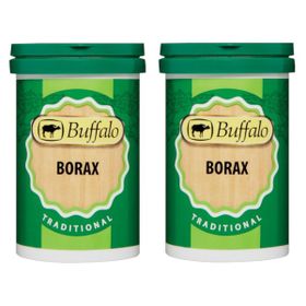 2 x 100g Buffalo Borax Traditional Powder Removes Red Wine & Fabric ...