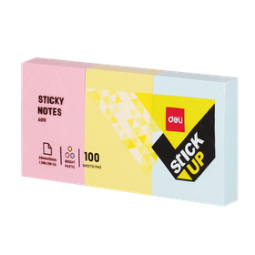 DELI Sticky Notes (38x50mm) - Pastel | Shop Today. Get it Tomorrow ...