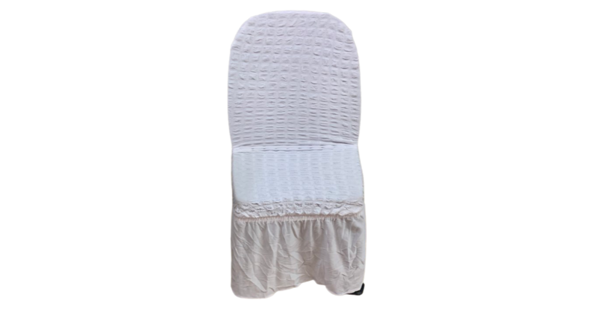 Bubble Skirt Chair Cover Pack of 6 - White | Shop Today. Get it ...
