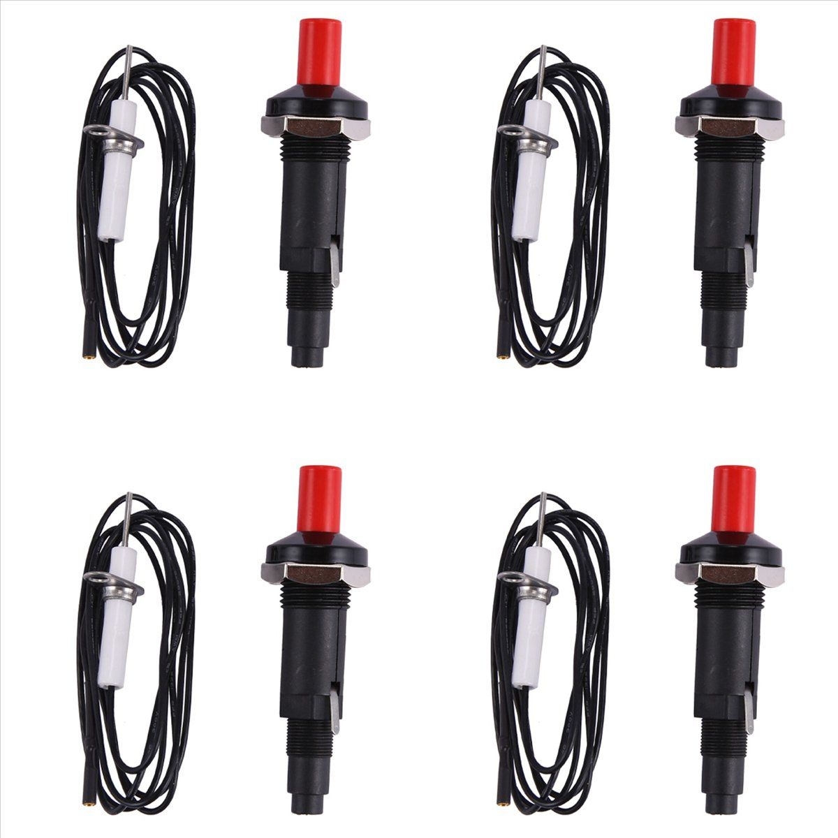 Piezo Ignition Set With Cable 1000Mm Long Push Button Lighters | Shop ...