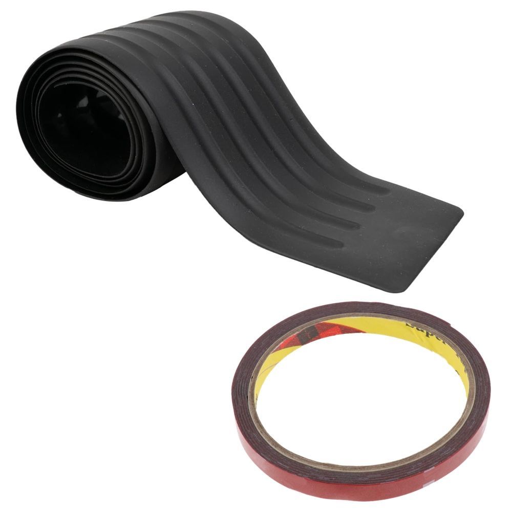 Automotive 2Pcs Universal Protector Edge Car Rear Bumper Strip -104cm ...