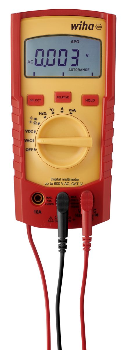 Wiha Digital Multimeter 600 V AC, CAT IV | Shop Today. Get it Tomorrow ...