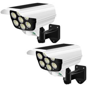 2 Pack Solar Motion Sensor Lights Outdoor Solar Security Spotlights Camera | Shop Today. Get it ...