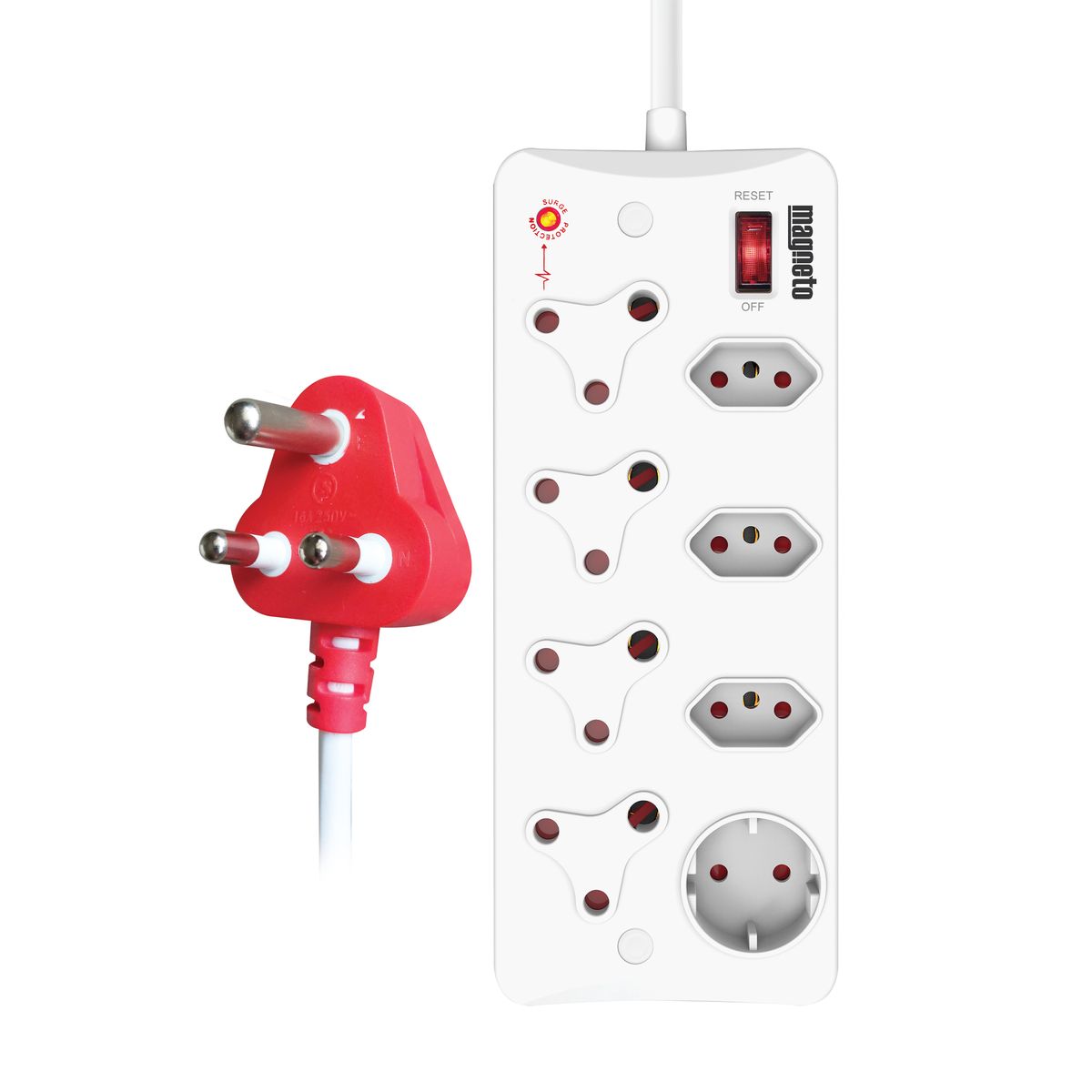Magneto 8-Way High Surge Protector Multi-Plug | Shop Today. Get it ...
