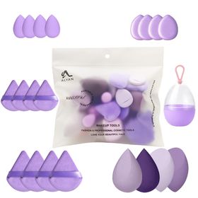 Makeup Sponge Set 21P Cosmetic Sponges Durable Beauty Sponge Blender ...